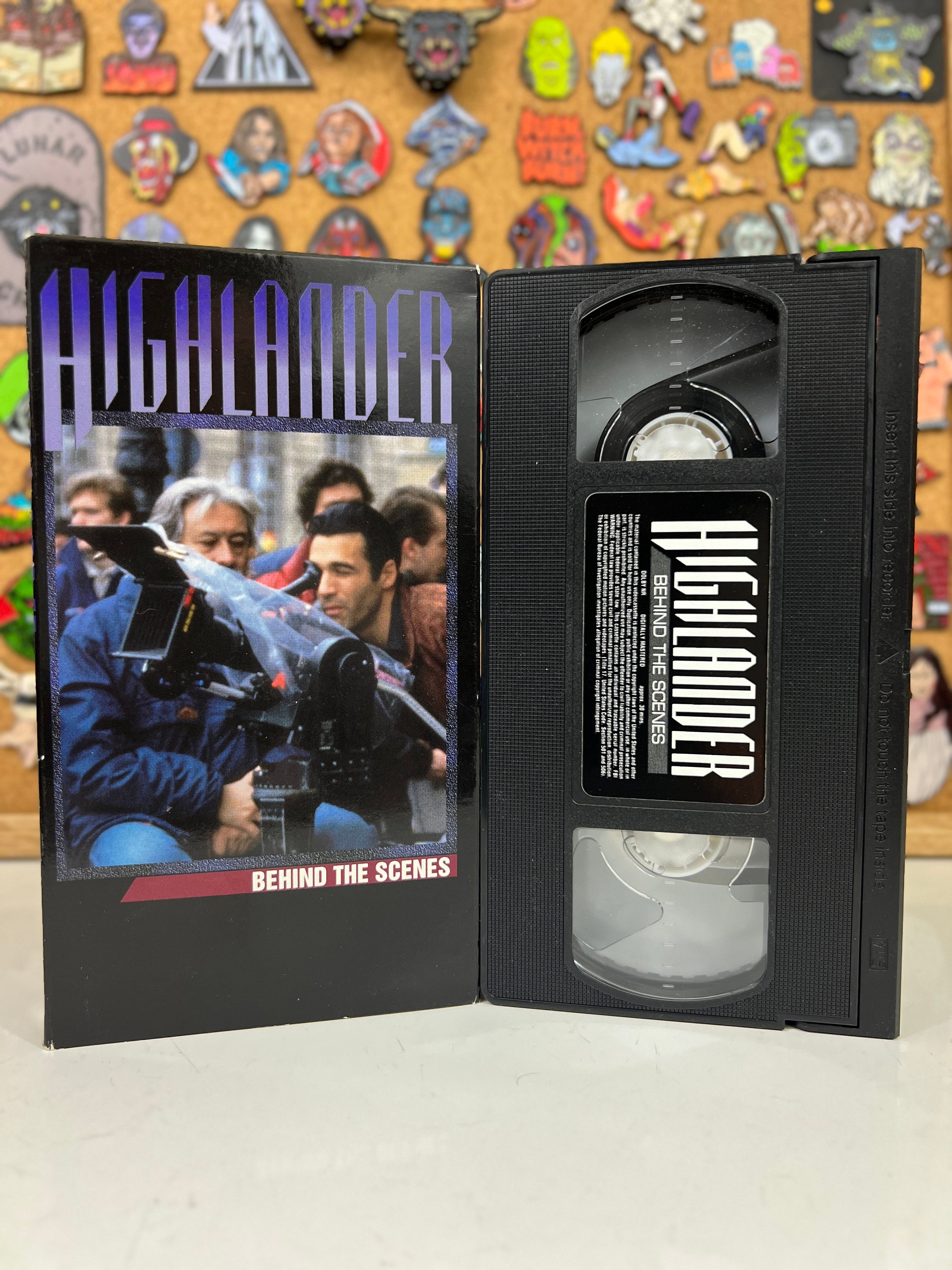 Highlander Behind the Scenes VHS - Etsy