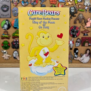Care Bears VHS - Playful Heart Monkey Presents: King of the Moon and on Duty - Etsy