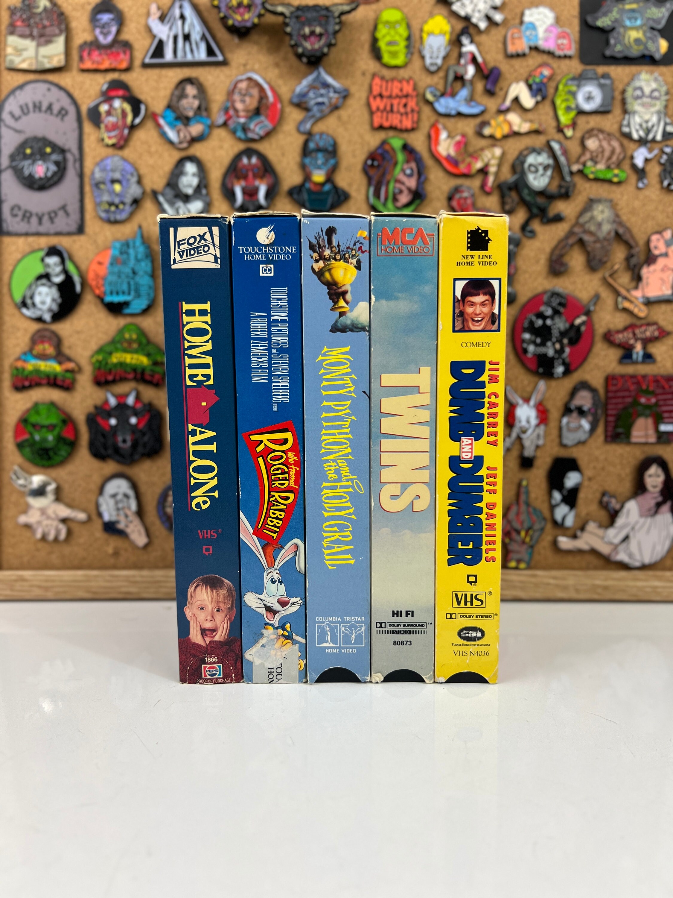 VHS Classic Comedies Bundle Home Alone, Who Framed Roger Rabbit, Monty ...