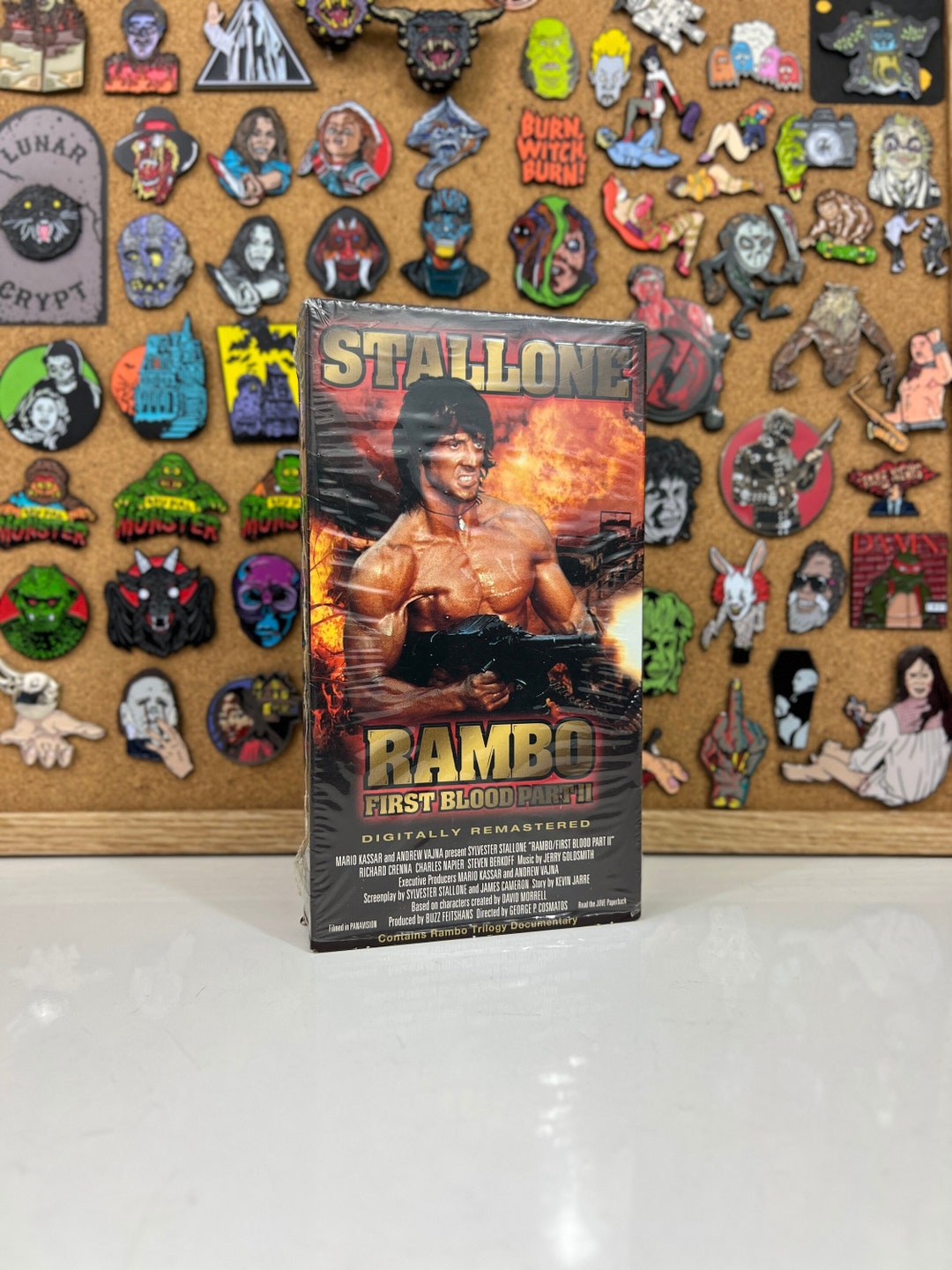 Rambo First Blood Part 2 VHS - Etsy