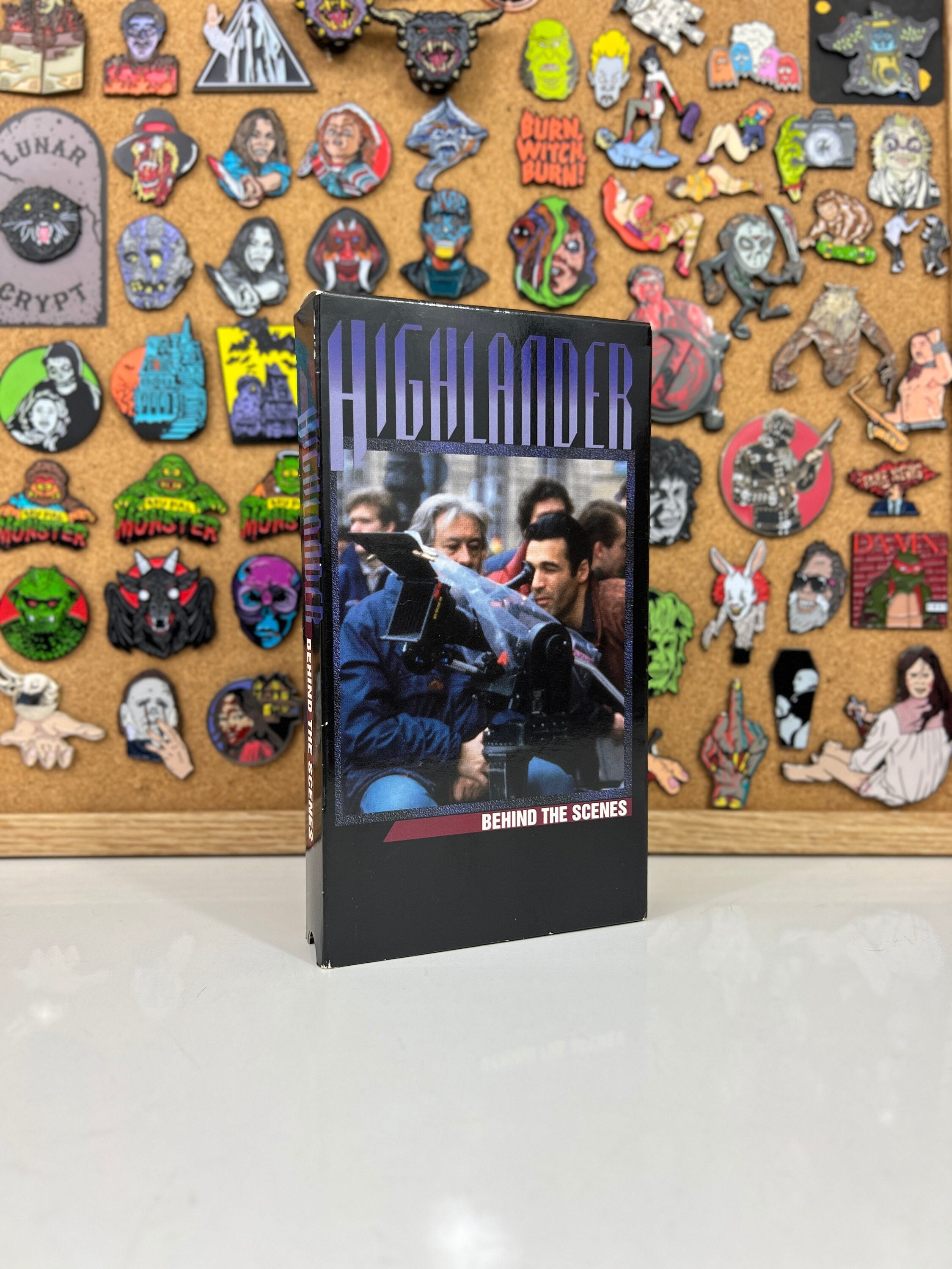 Highlander Behind The Scenes Vhs Etsy