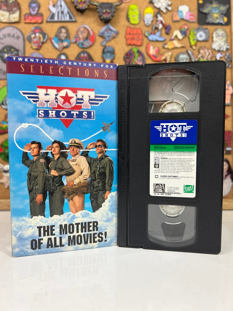 Hot Shots VHS - Etsy
