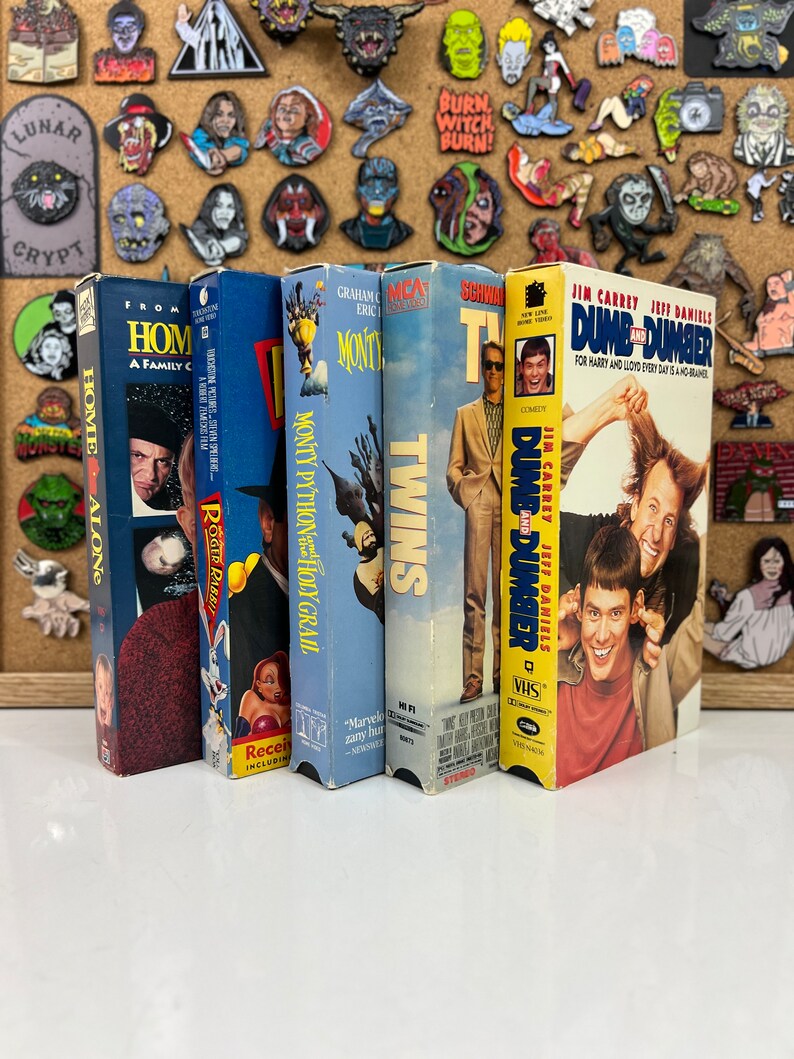 VHS Classic Comedies Bundle Home Alone, Who Framed Roger Rabbit, Monty ...