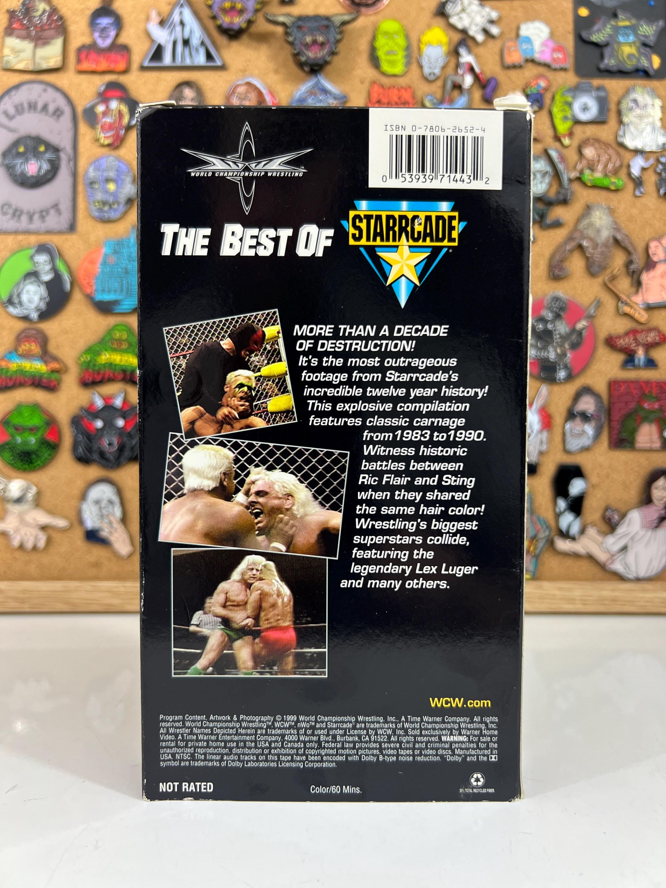 The Best of Starrcade WCW Wrestling VHS - Etsy