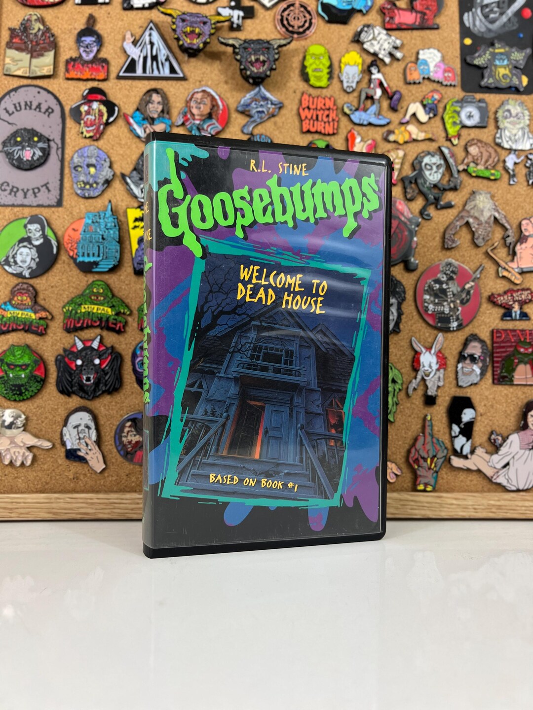 Goosebumps: Welcome to Dead House (with Insert and Sticker) VHS - Etsy