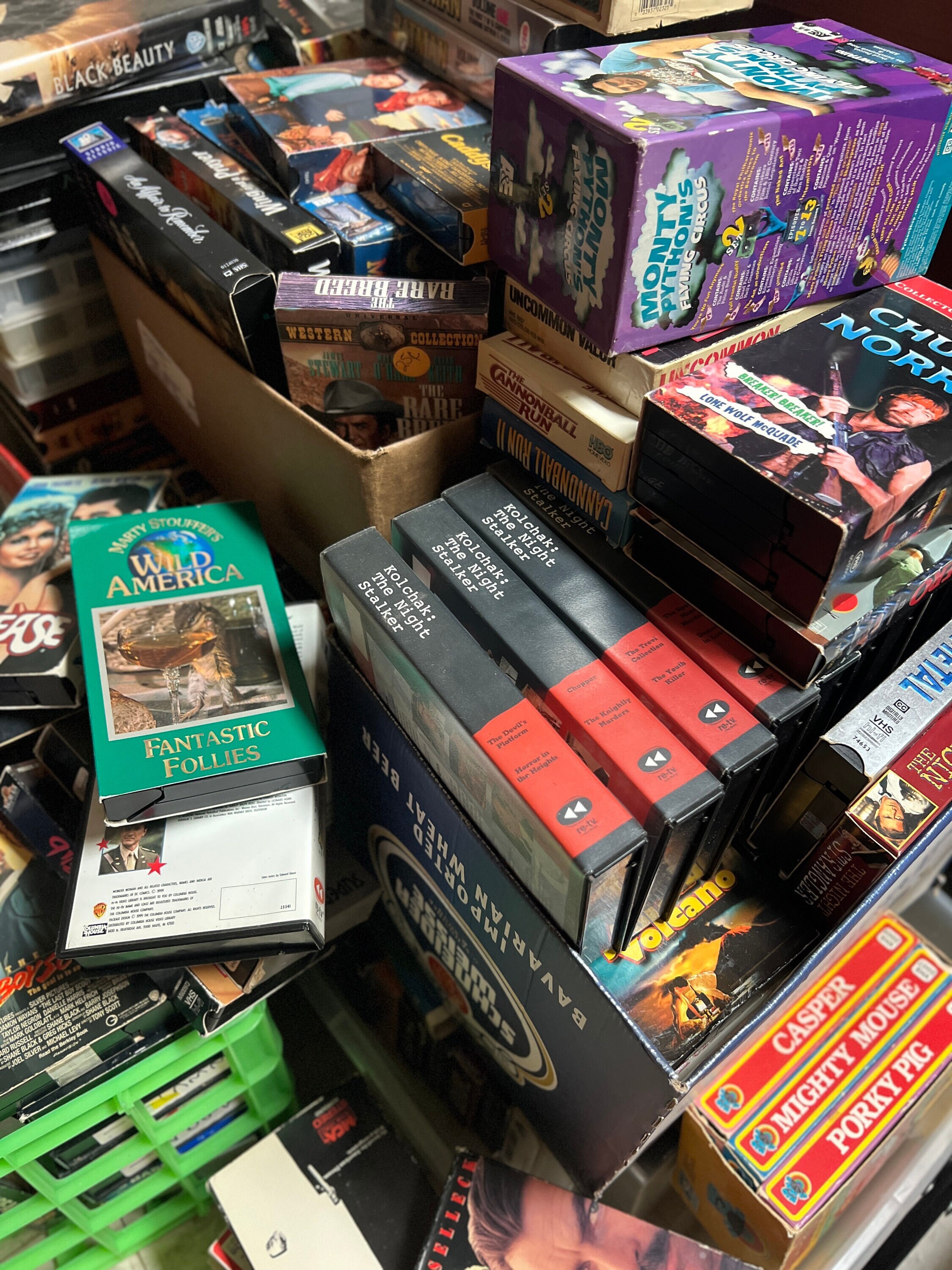 5 Random VHS Mystery Box read Description - Etsy