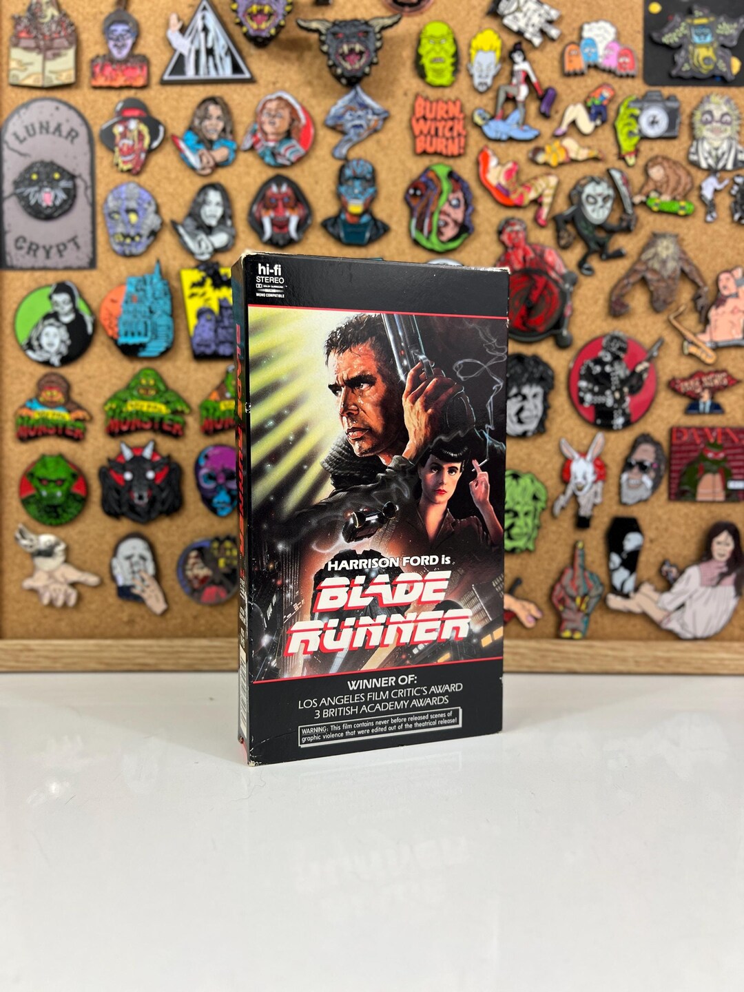 Blade Runner VHS red Flap - Etsy