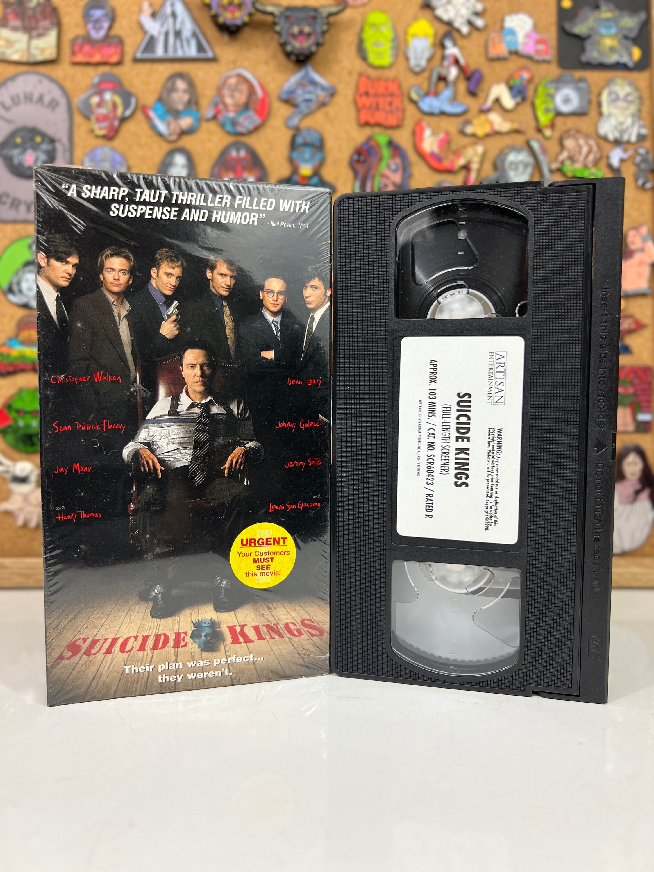 Suicide Kings screener VHS - Etsy
