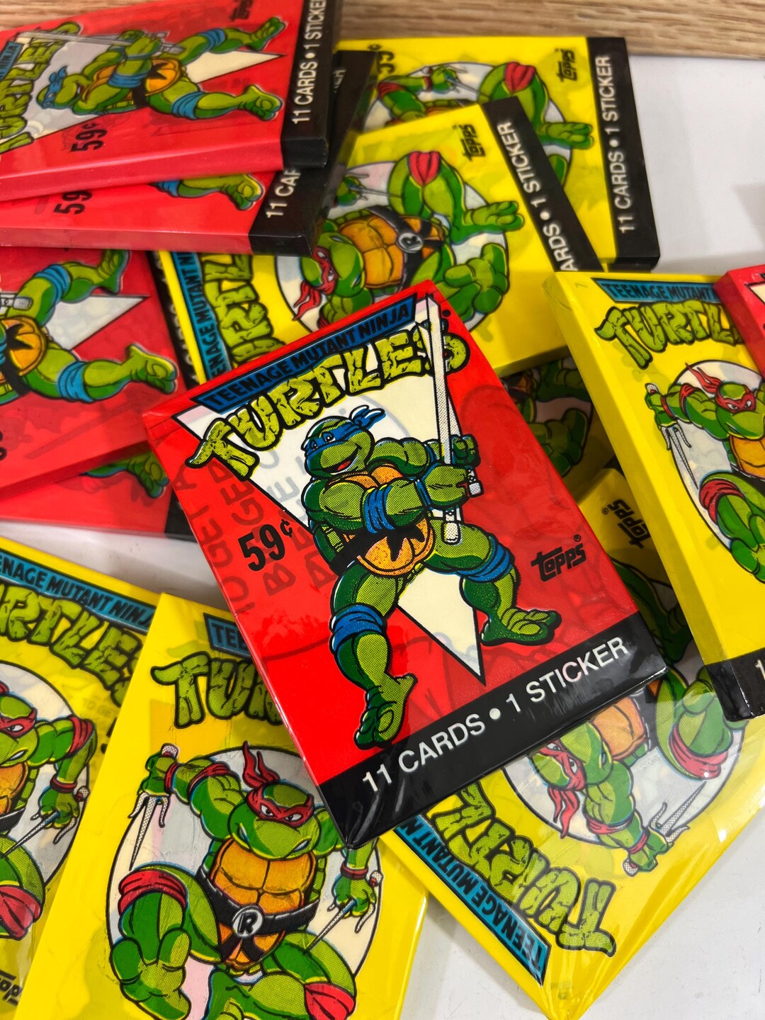 1989 Topps Teenage Mutant Ninja Turtles Sealed Wax Pack - Etsy