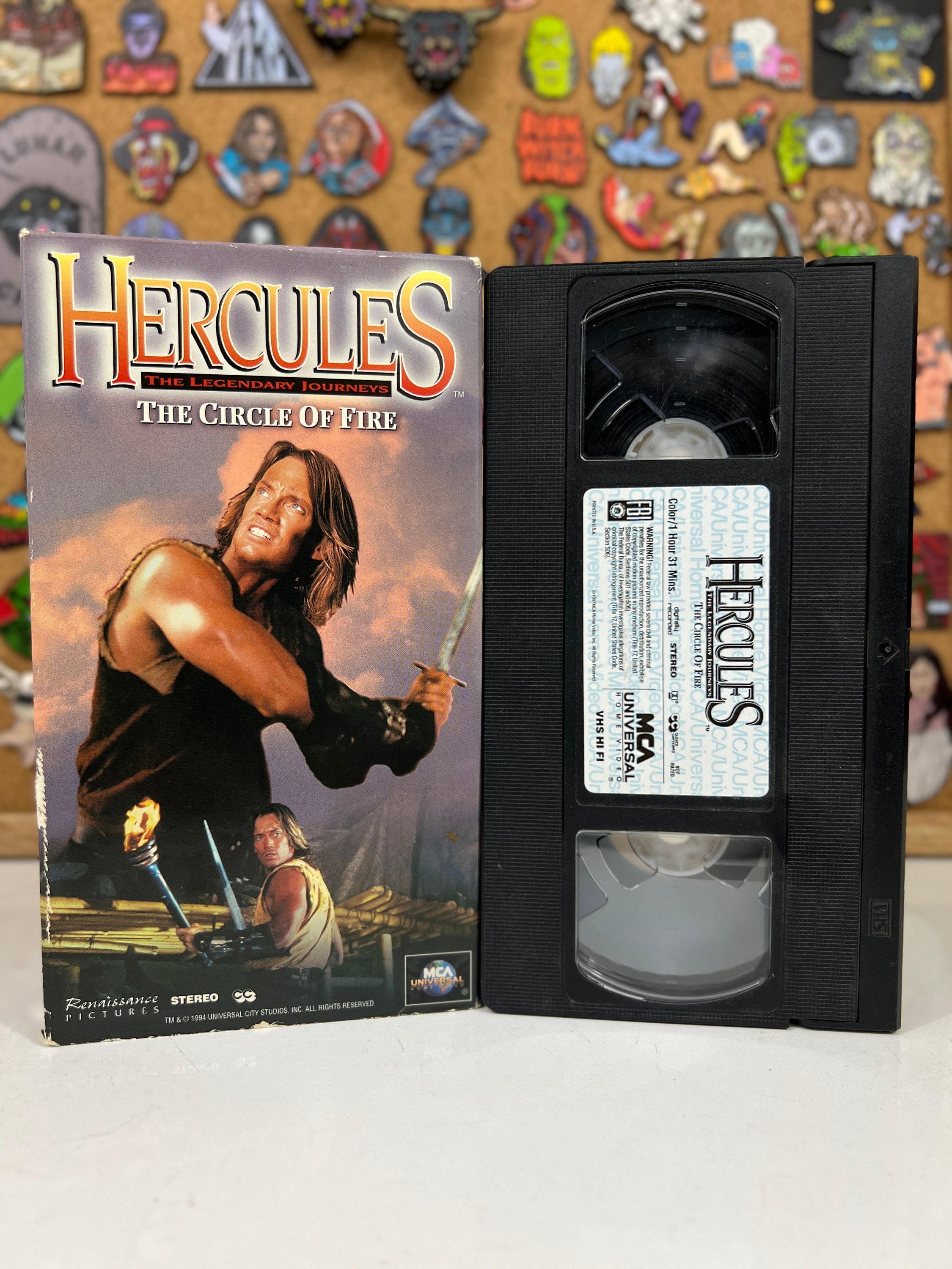 Hercules: the Circle of Fire VHS - Etsy