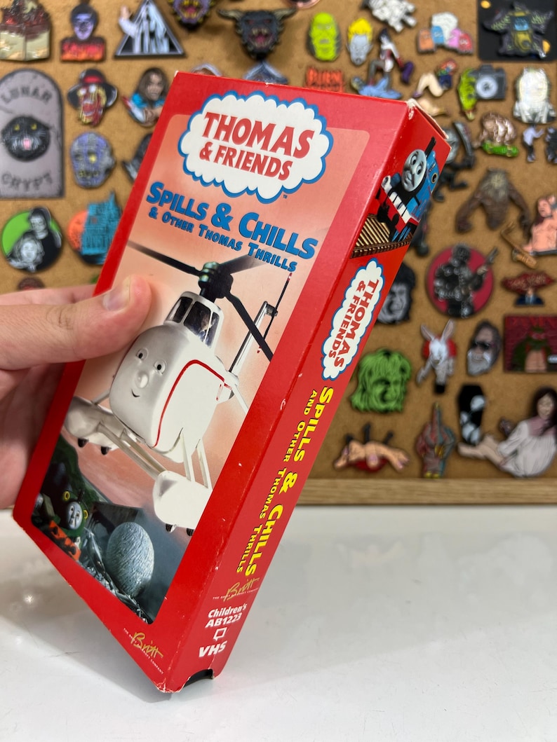 Thomas & Friends: Spills and Chills VHS - Etsy