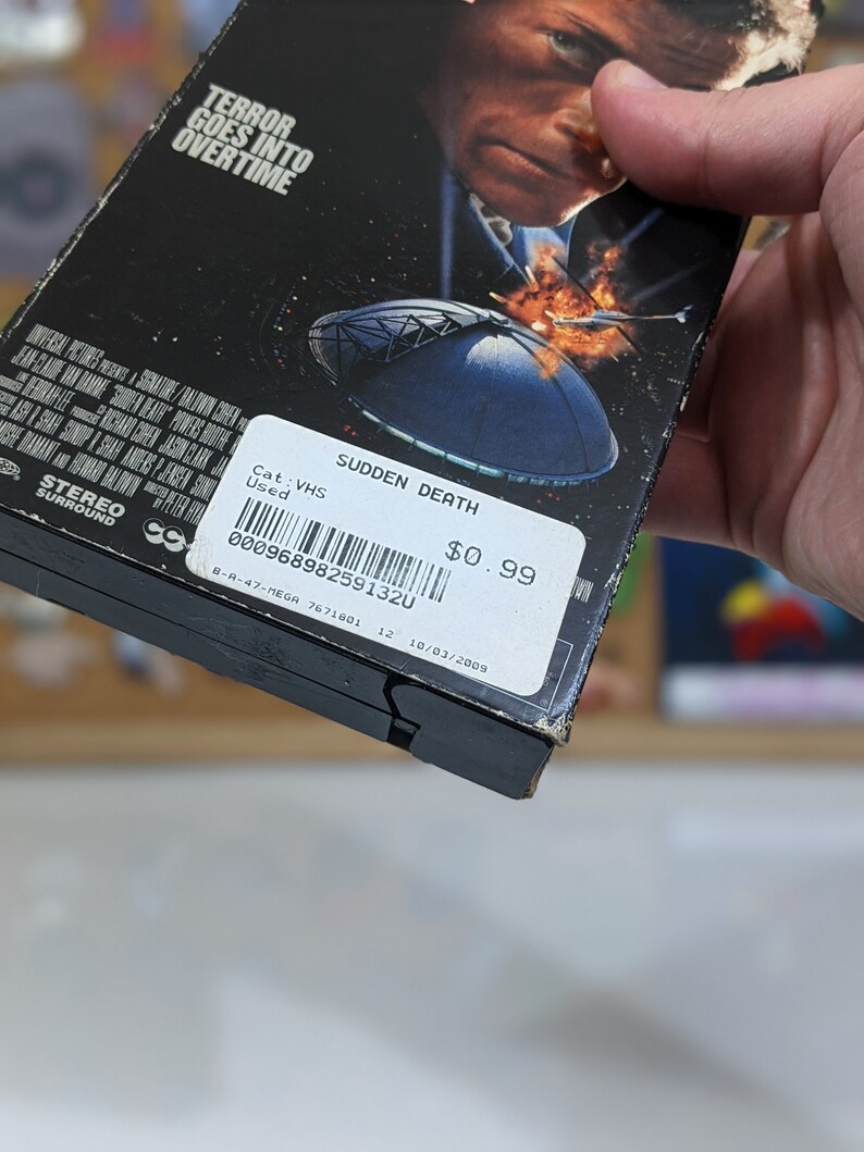 Sudden Death VHS - Etsy