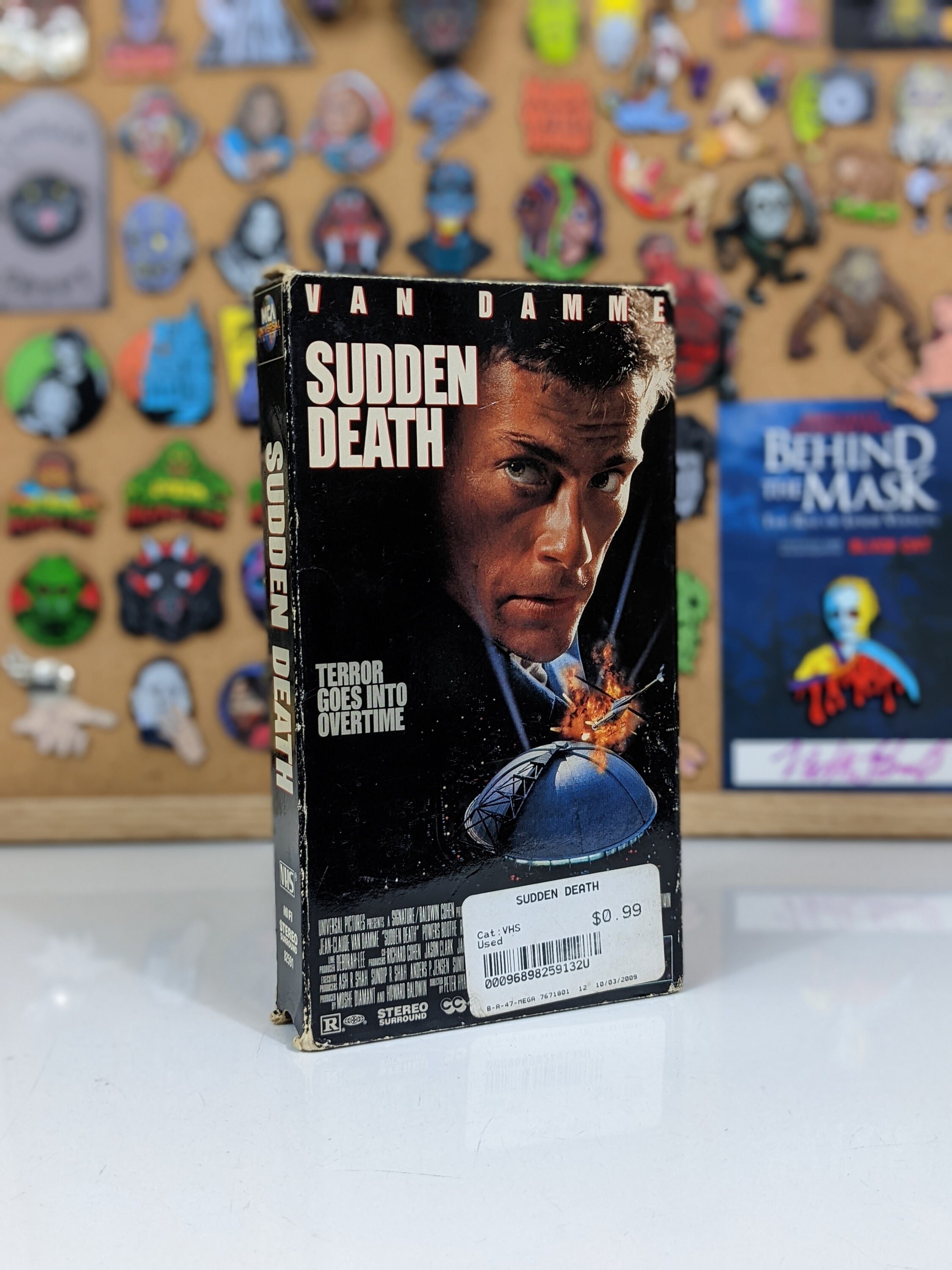 Sudden Death VHS - Etsy