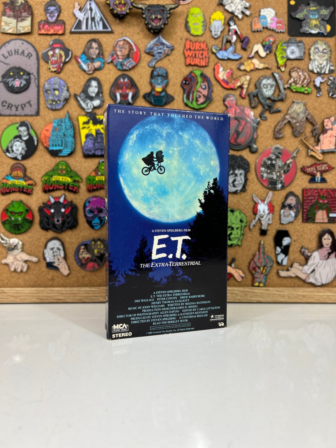 E.T. the Extra Terrestrial (green Spool/flap) on VHS - Etsy