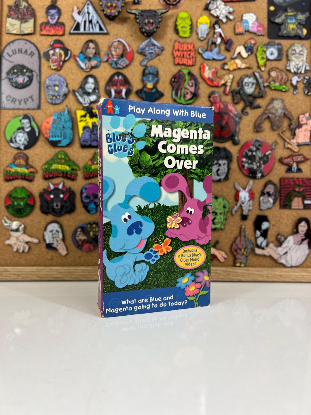 Blue's Clues: Magenta Comes Over VHS Nickelodeon VHS - Etsy