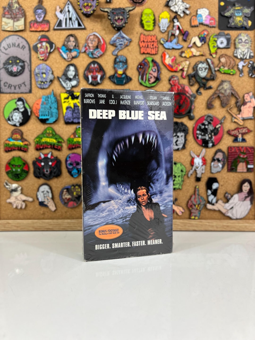 Deep Blue Sea VHS - Etsy