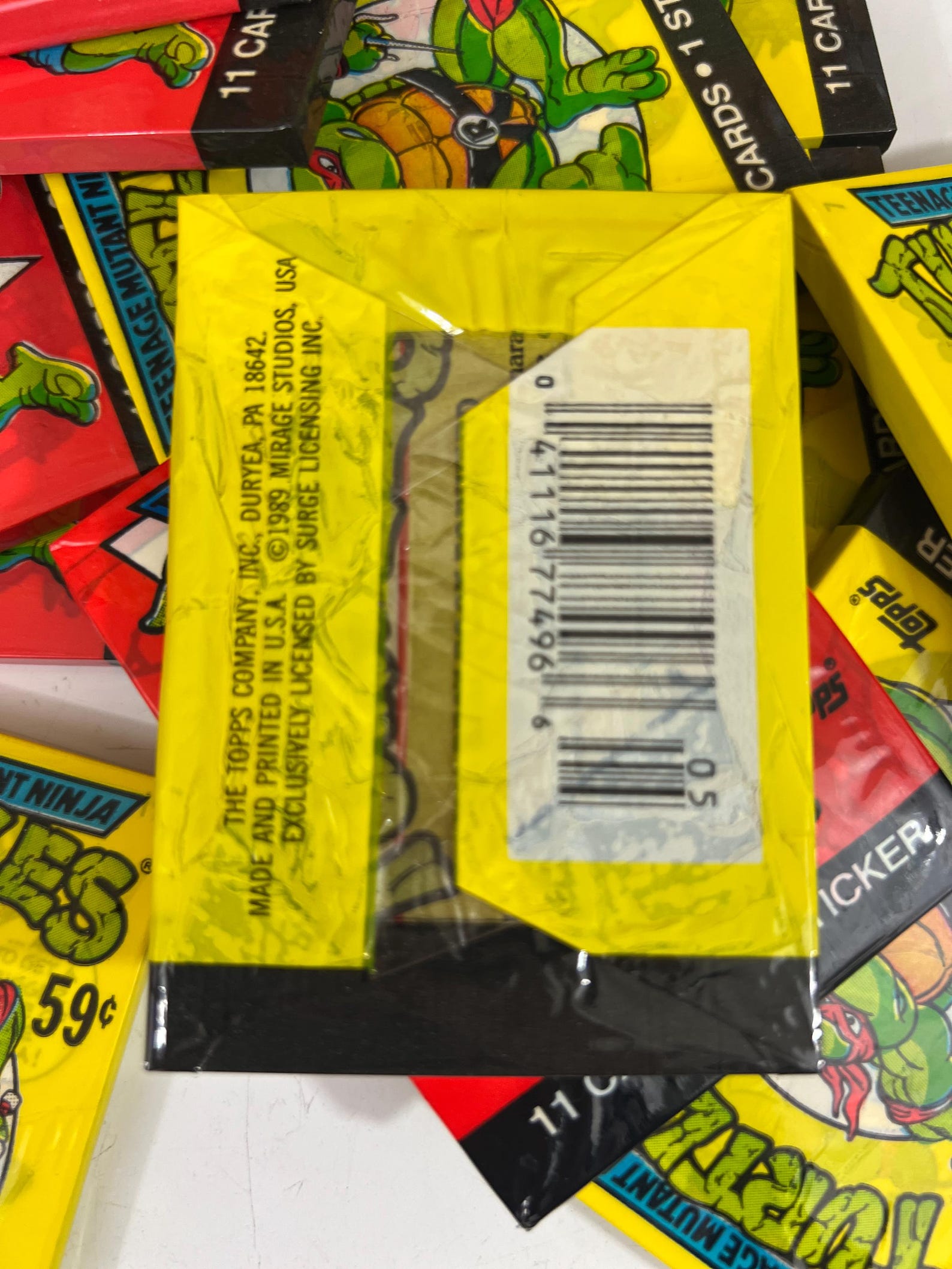 1989 Topps Teenage Mutant Ninja Turtles Sealed Wax Pack - Etsy