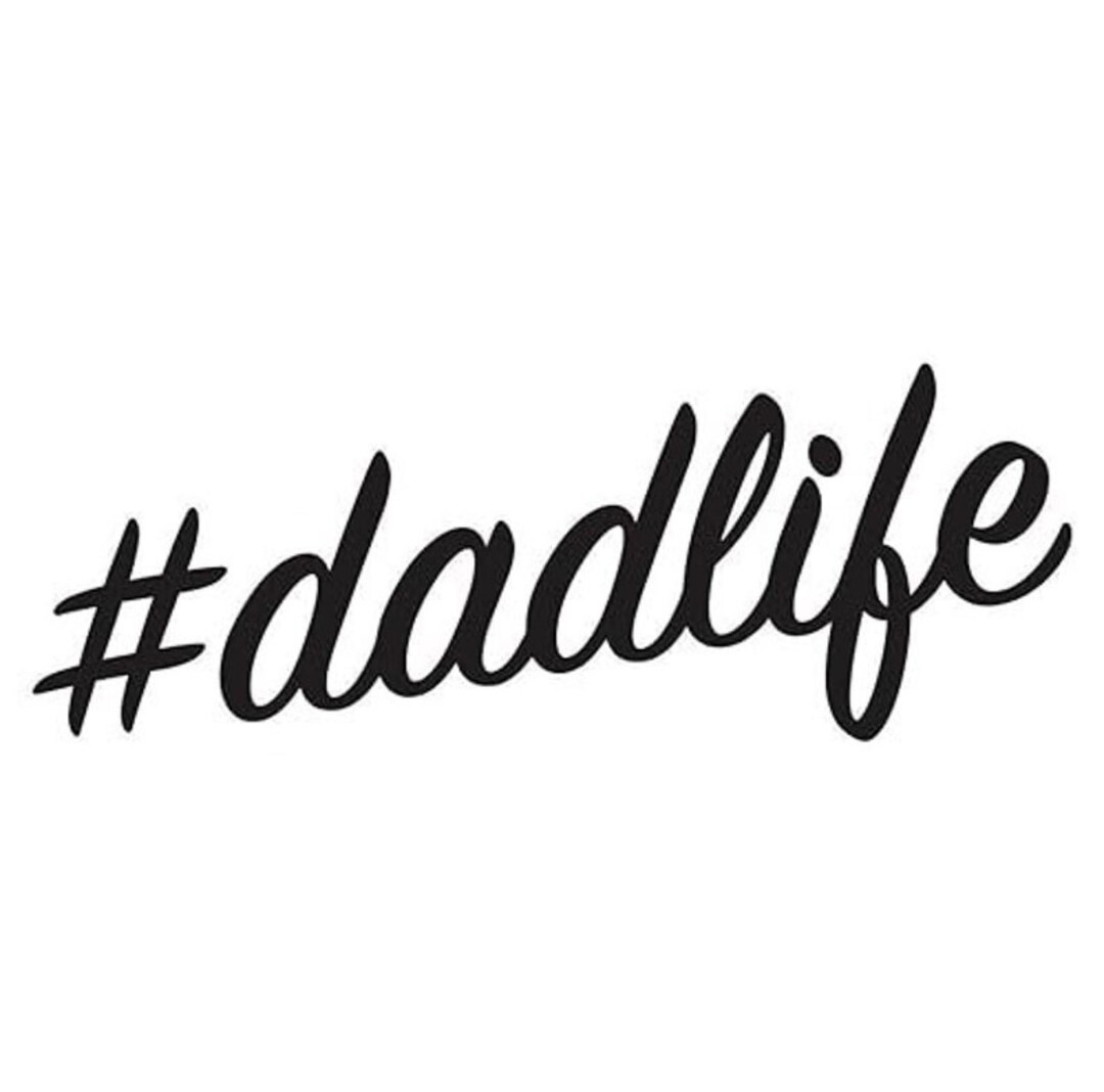 Dad Life Decal: Father's Day Car Window Sticker - Etsy