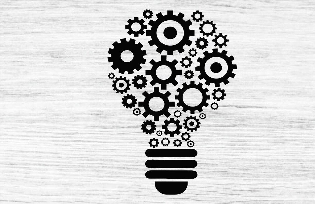 Light Bulb Decal | Lightbulb Motivational Wall Decal | Office Decor ...