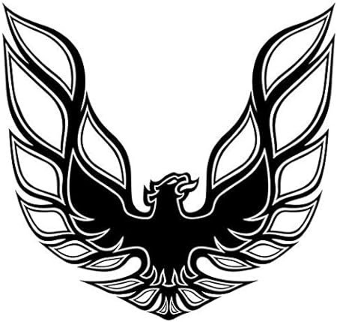 Firebird Decal, Bird Vinyl Car Decal, Wall, Laptop, Cell, Truck Sticker ...