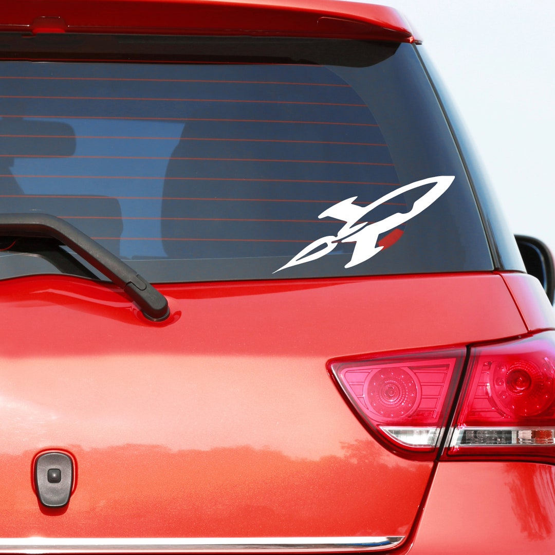 Rocket Decal Sticker Rocket Decal for Car Rocket Decal for Tumbler ...