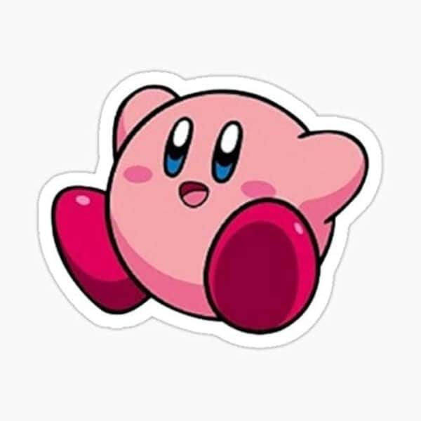 Kirby Sticker - Etsy