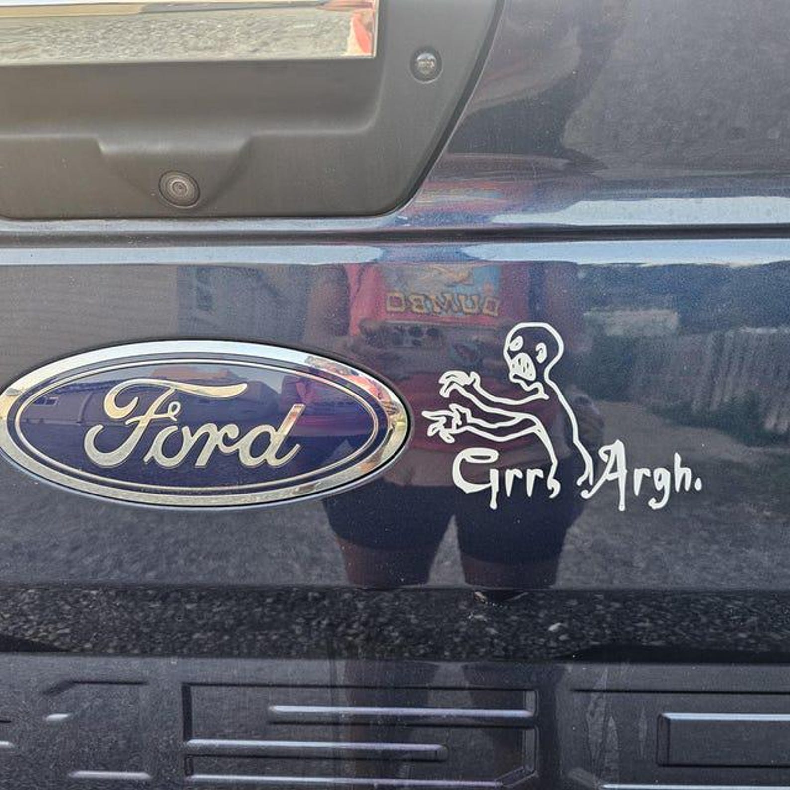 GRR Argh Buffy Decal: Vampire Slayer Black Vinyl Sticker - Etsy UK