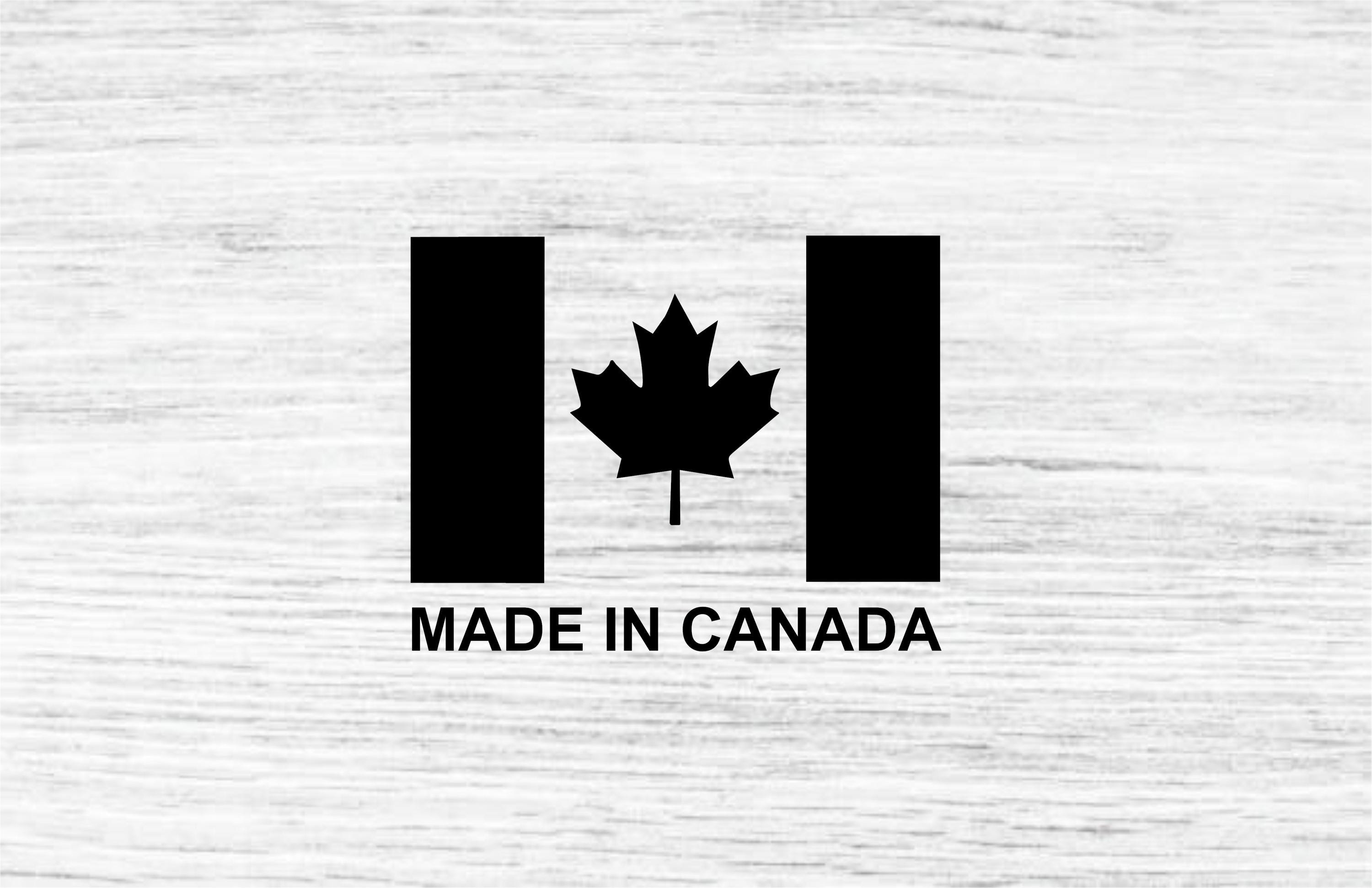 Canada Flag Decal: Vinyl Die Cut Sticker - Etsy