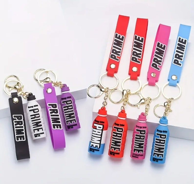 Miniature Water Bottle Keychain: Realistic Drink Keyring - Etsy