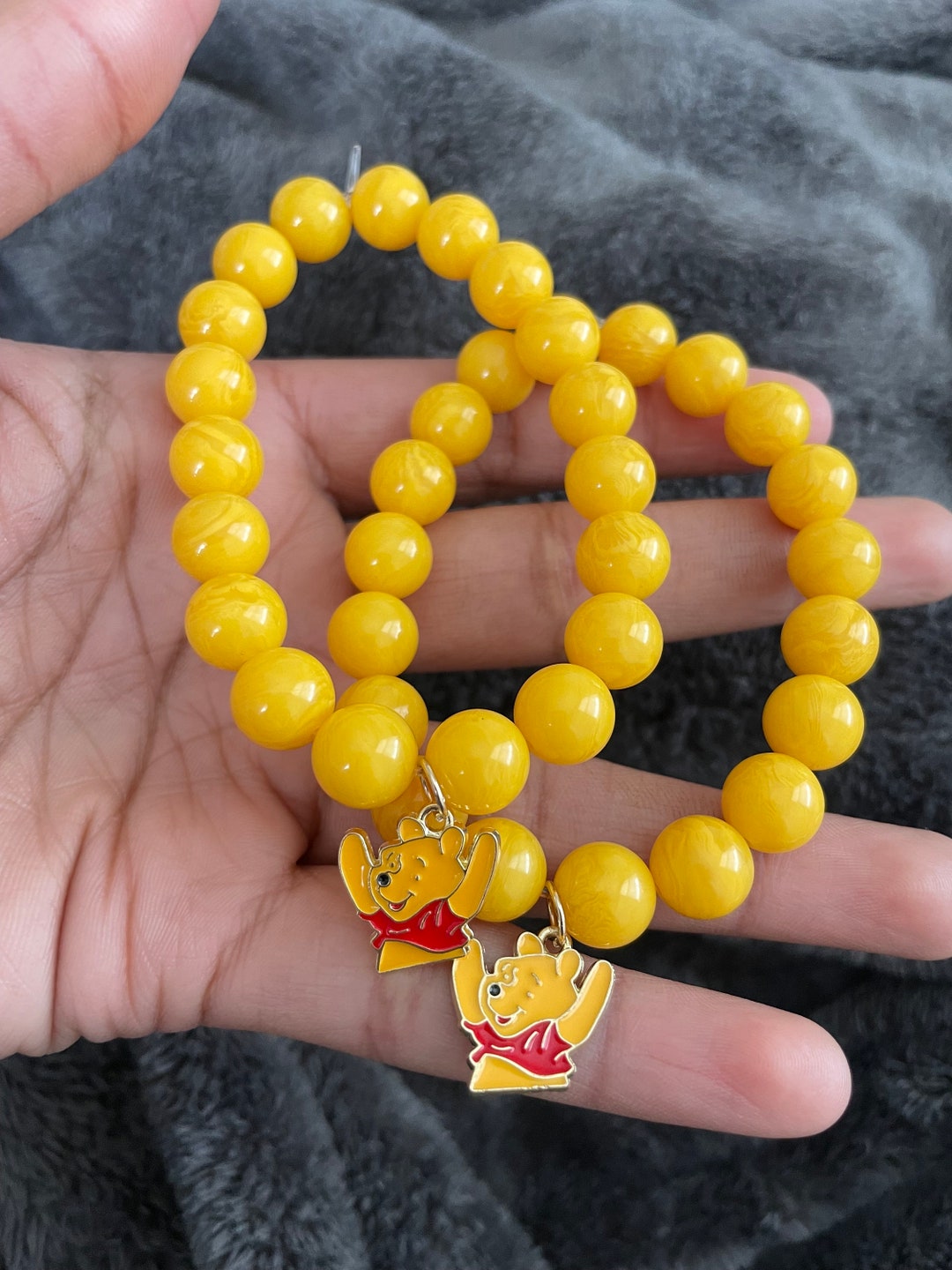 Winnie the Pooh, Winnie the Pooh Bracelet, Bracelets, Yellow Bracelets, Characters, Character ...