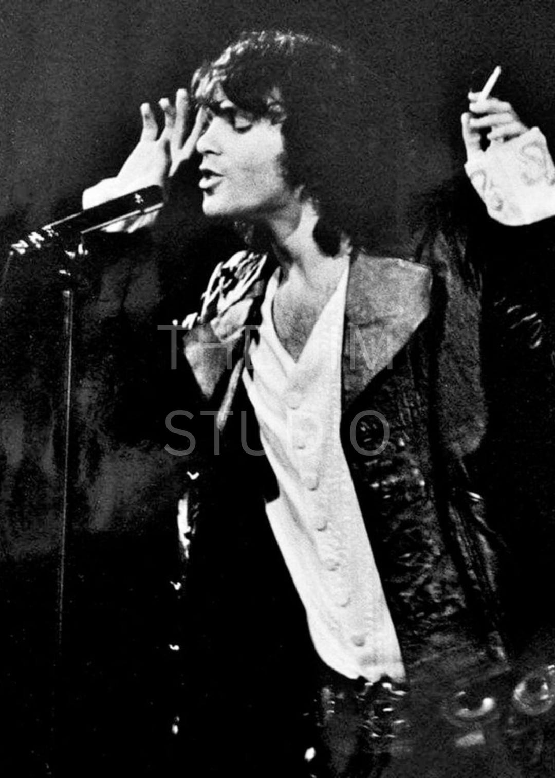 Jim Morrison Onstage With Cigarette Photo Print the Doors Music Art ...