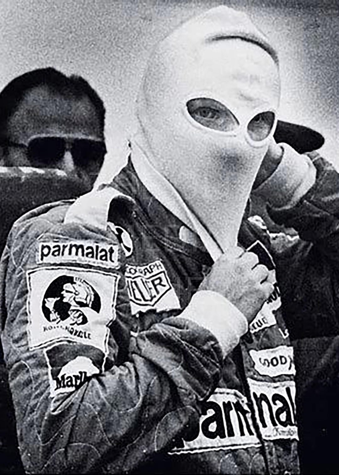 Niki Lauda in Mask Photo Print - F1 Racing Legend Wall Art - Formula ...