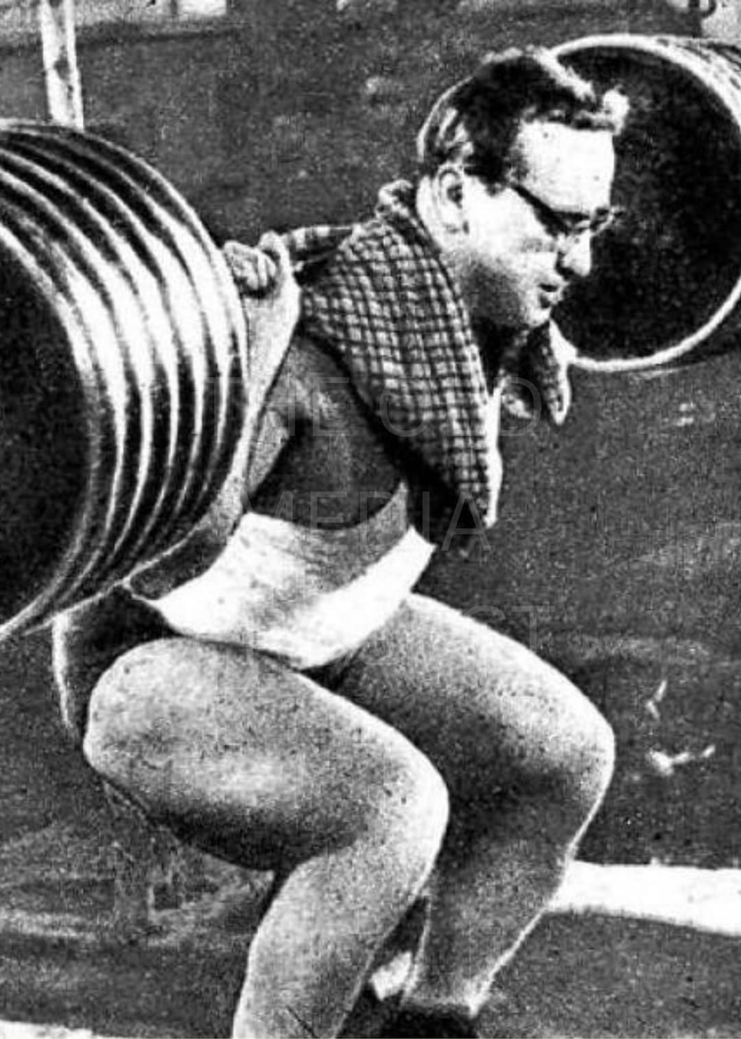 Yury Vlasov, Russian Weightlifter Photo Print - Soviet Art - Vintage ...
