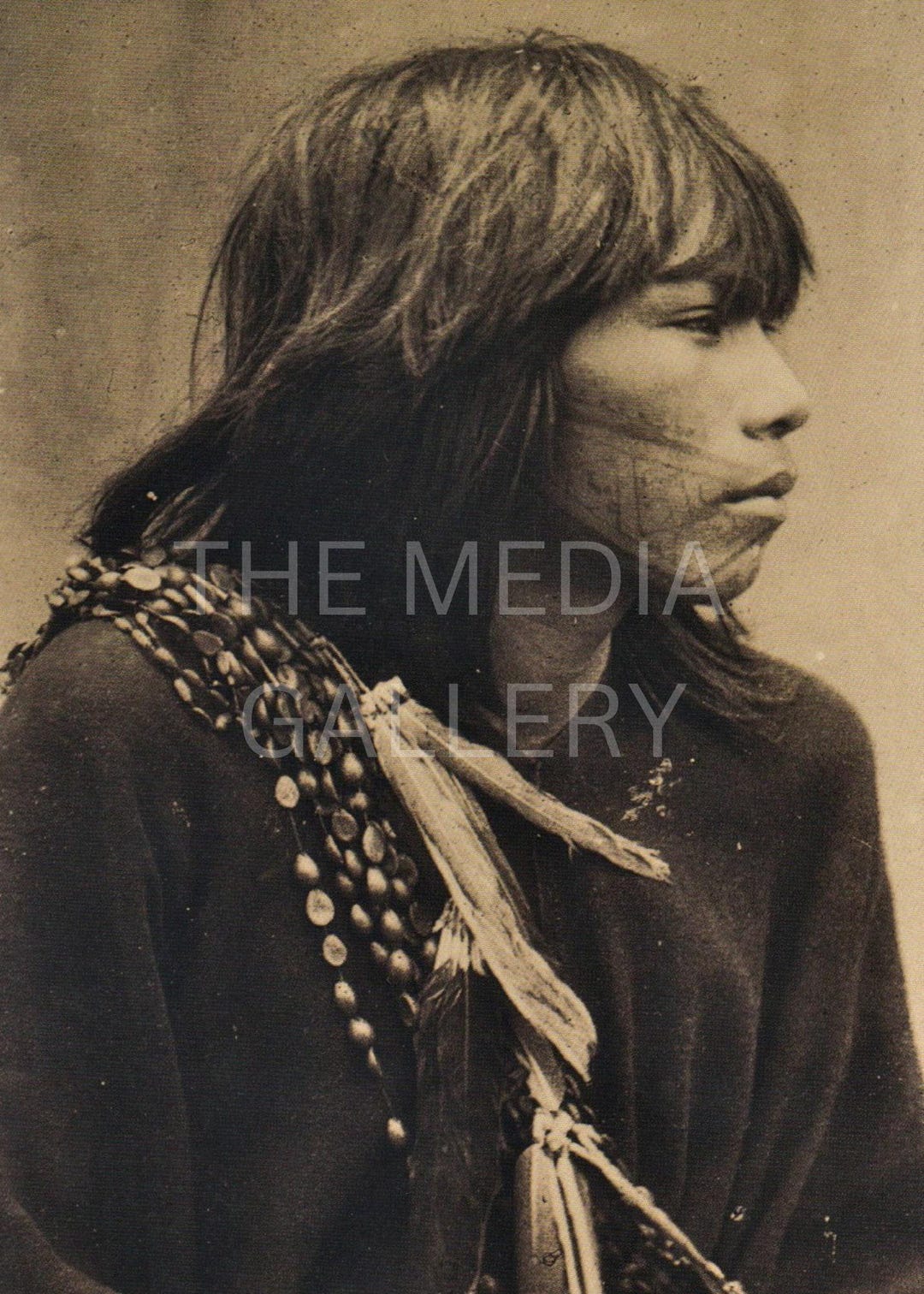 Shipibo Man of Peru Photo Print - Native American Art - Vintage Old ...