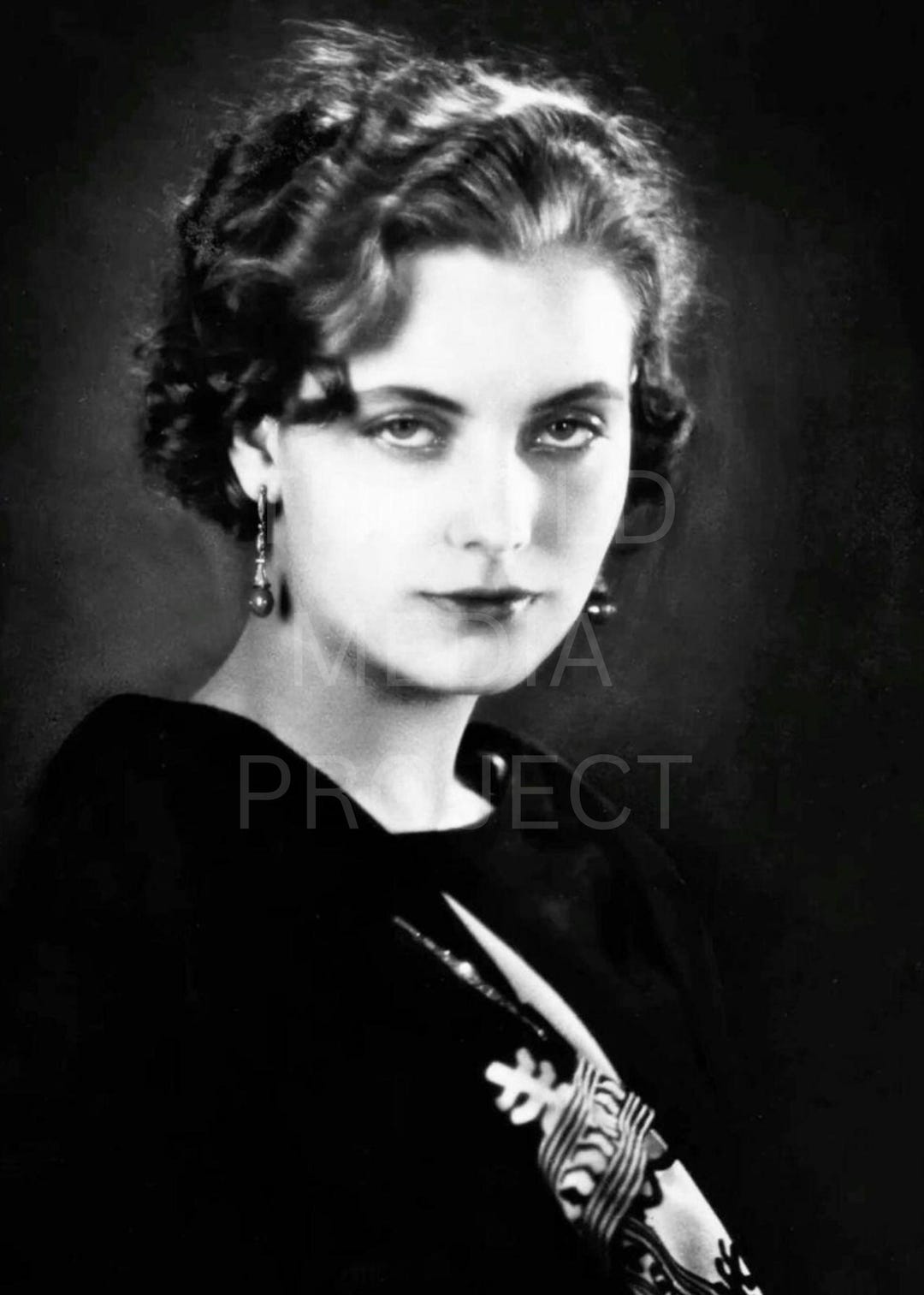 Greta Garbo 1925 Portrait Photo Print - Classic Hollywood Actress ...