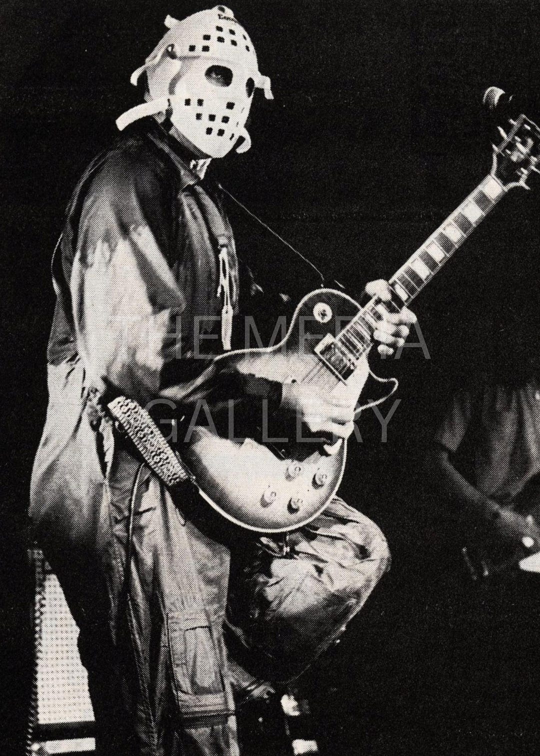 John Cale Hockey Mask Guitar Photo Print, Velvet Underground Wall Art ...