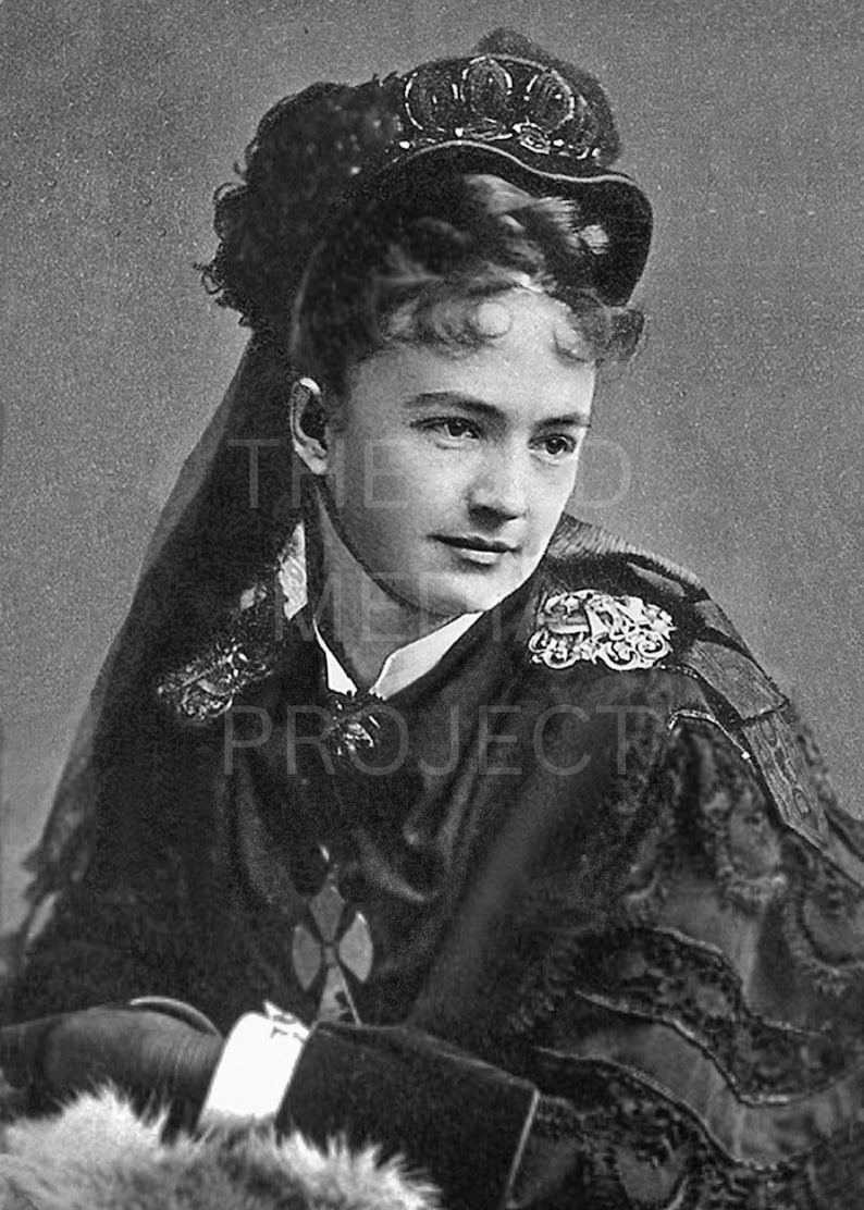 Elizabeth Custer, Wife of George Custer Photo Print - Western Americana ...