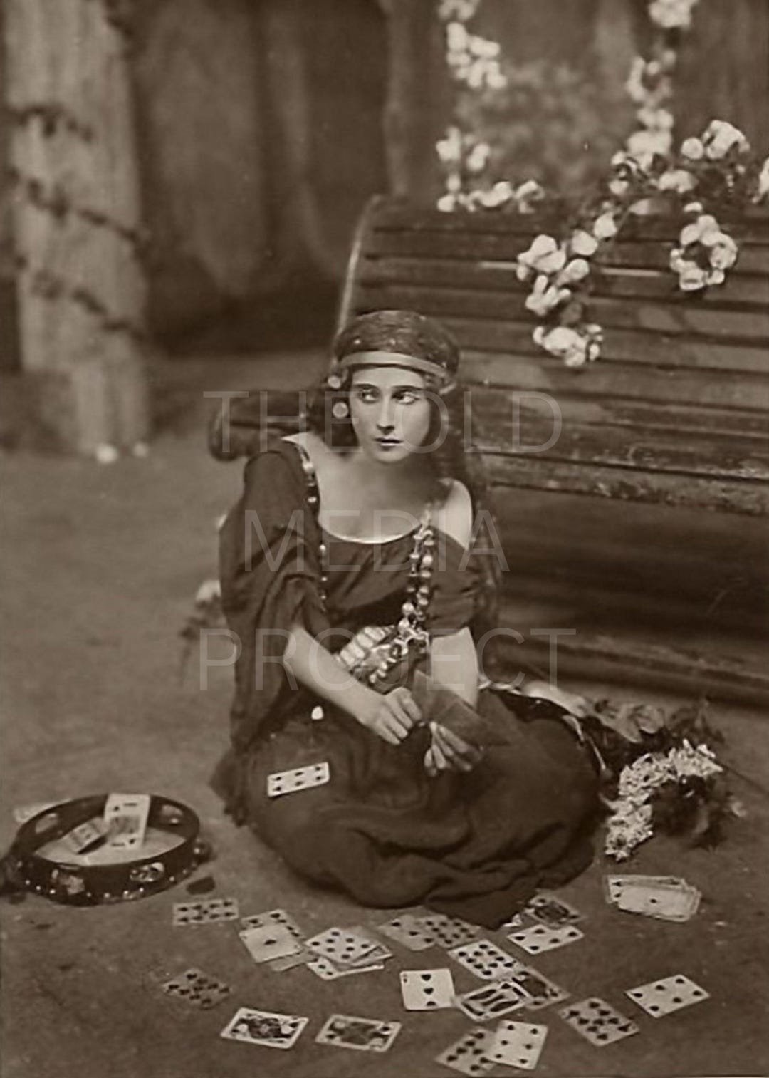 Anna Pavlova as Fortune Teller 1900's Photo Print - Vintage Old Photo ...