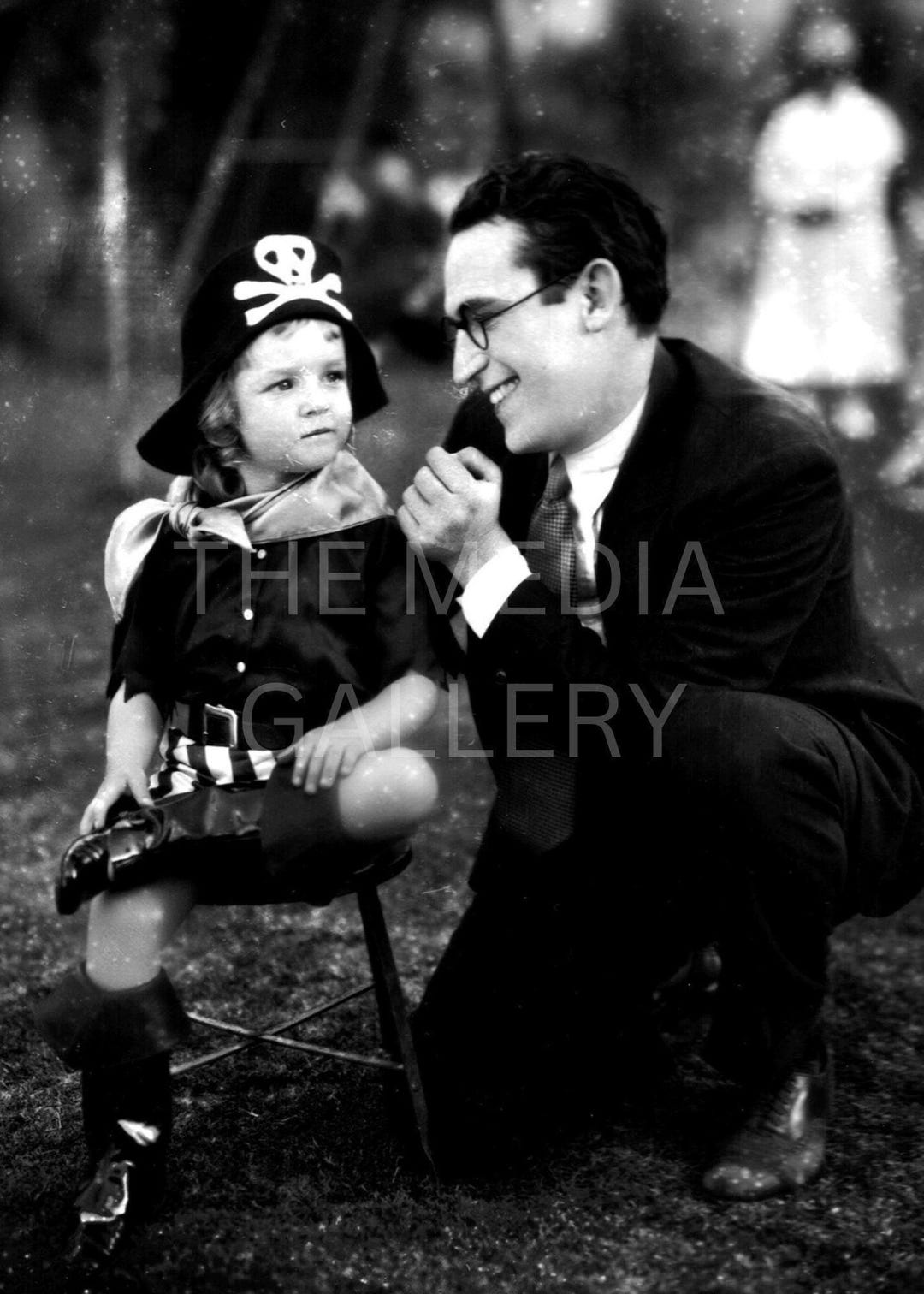Harold Lloyd & Daughter, Vintage Photo Print, Silent Film Era - Etsy