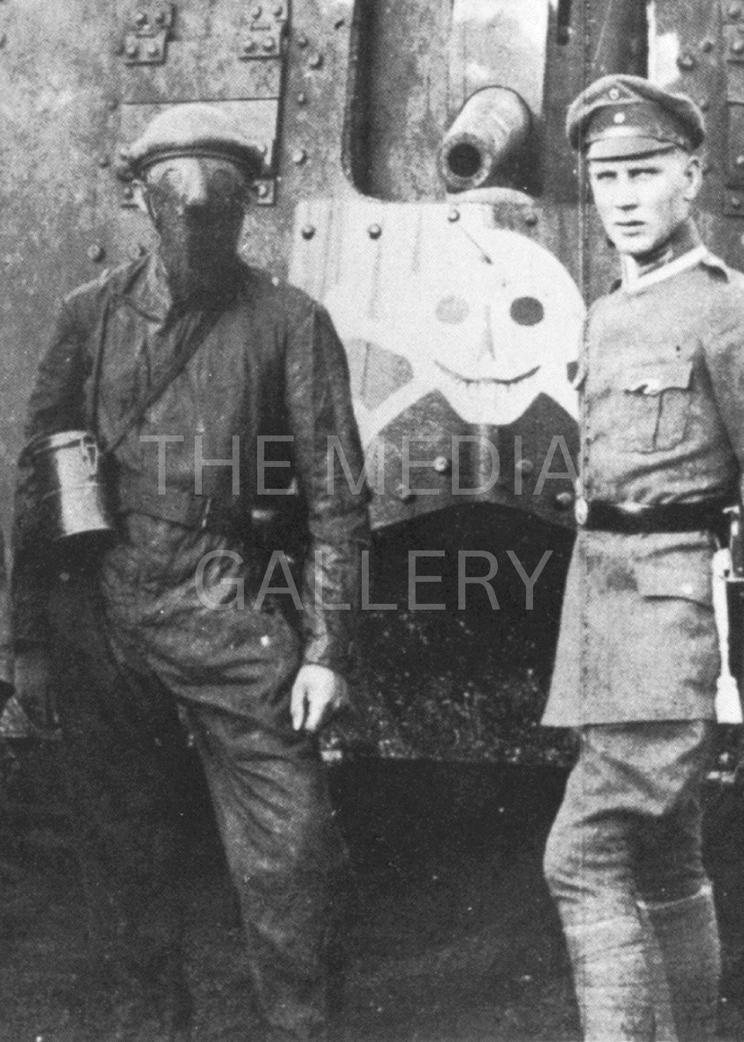 WW1 German A7V Tank Crew Photo Print, Death's Head, Steampunk Art - Etsy
