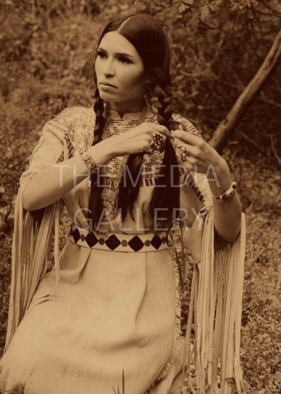 Sacheen Littlefeather Vintage Photo Print – Native American Art - Etsy