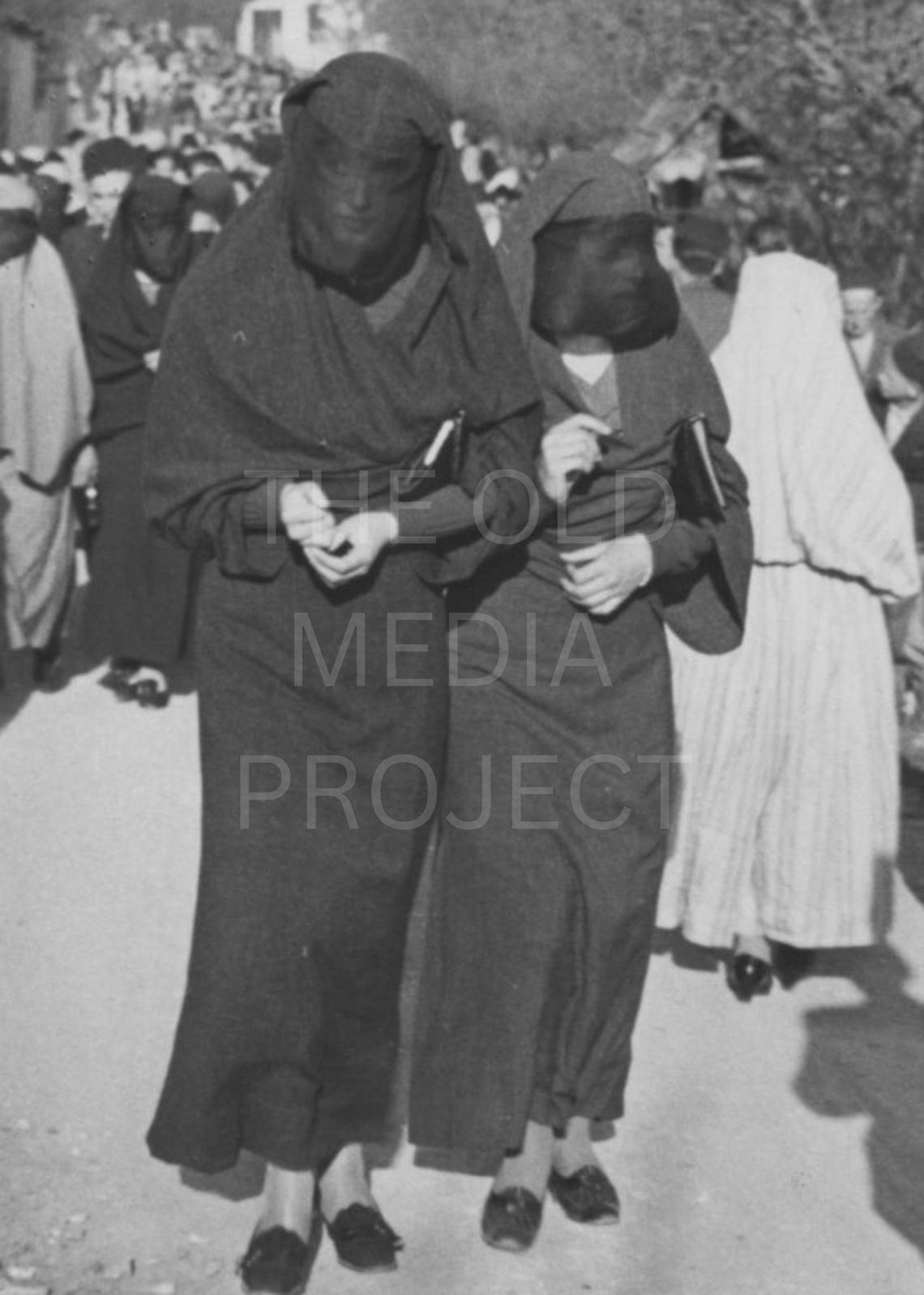 Bosnian Muslim Woman in Niqab, 1930s Photo Print - Cultural Portrait ...