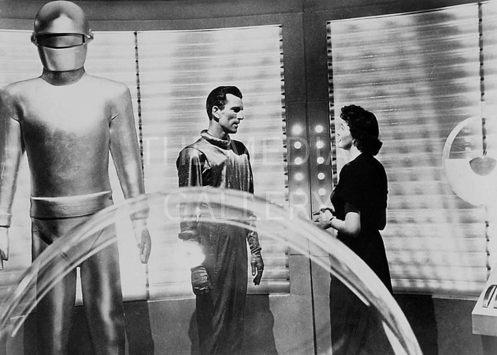 Gort & Klaatu, "the Day the Earth Stood Still" Photo Print - UFO Flying Saucer - Alien Art Print ...