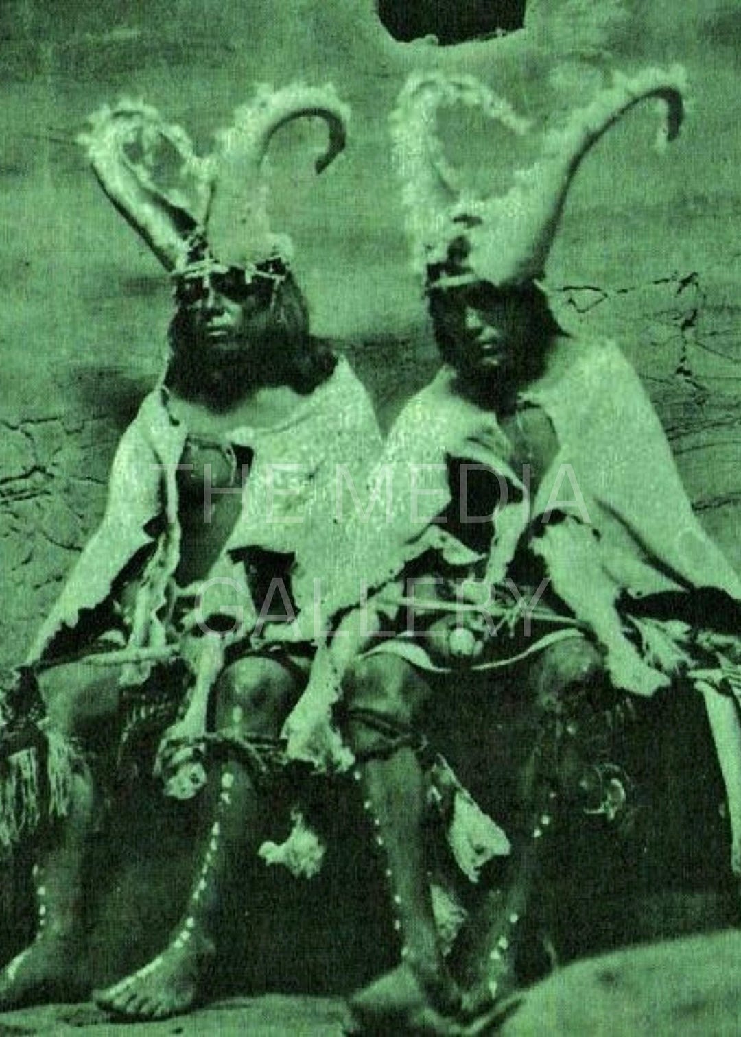 Hopi Two Horned Priests Vintage Photo Print – Native American Art - Etsy