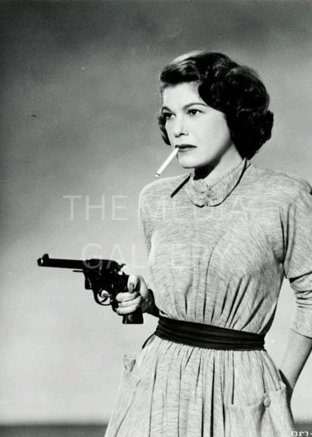 Betty Lou Gerson, Girl With Gun Photo Print Wall Art - Femme Fatale ...