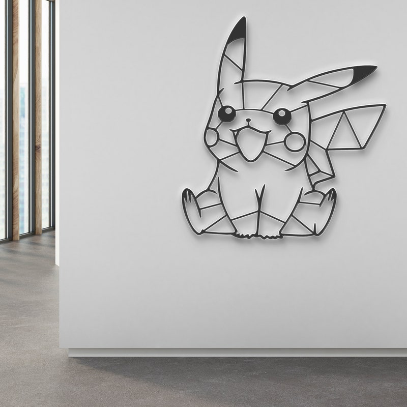 Laser Cut Pikachu - Etsy