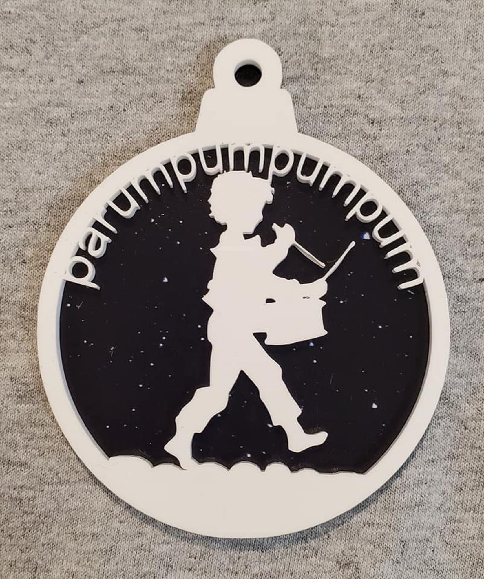 Drummer Boy Ornament SVG - Etsy