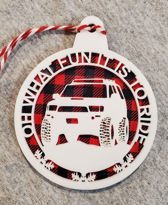 4 Runner Christmas Ornament SVG | Etsy