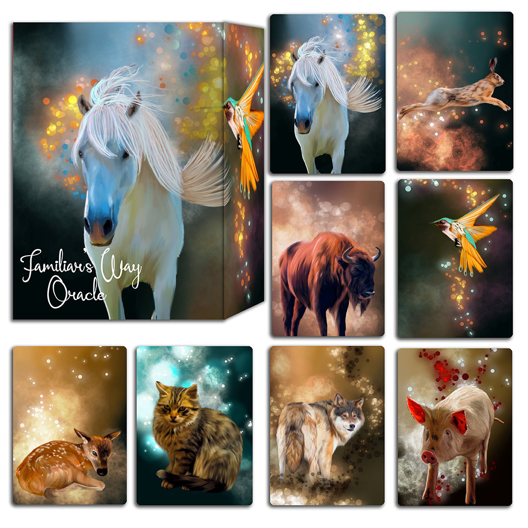 Familiar's Way Self Development 3 DECK Set: Tarot, Oracle and ...