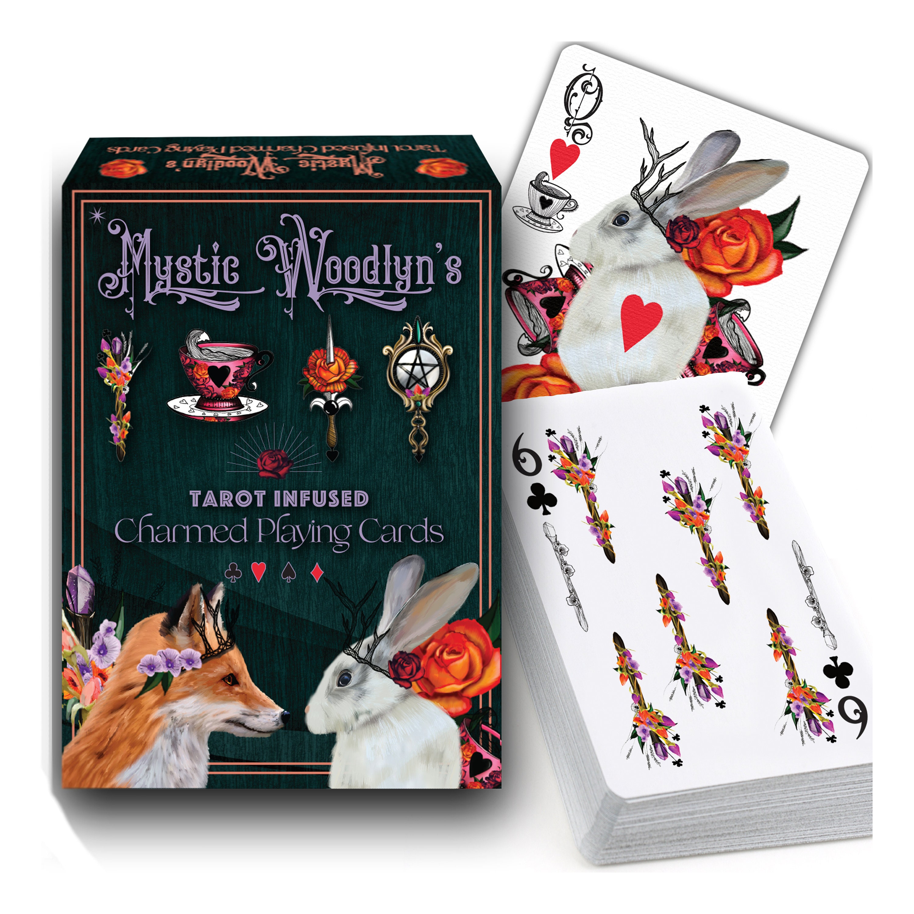 Mystic Woodlyn's Tarot Infused Charmed Playing Cards - Etsy